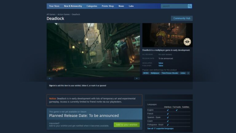 Deadlock Review – A Legendary Game In The Making